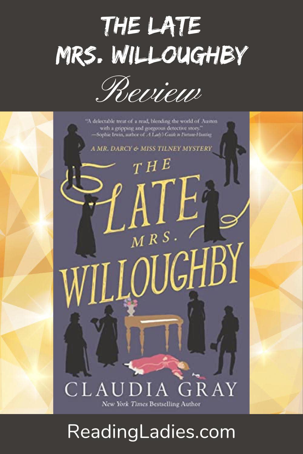 The Late Mrs. Willoughby [Book Review] #cozymystery #historicalfiction ...